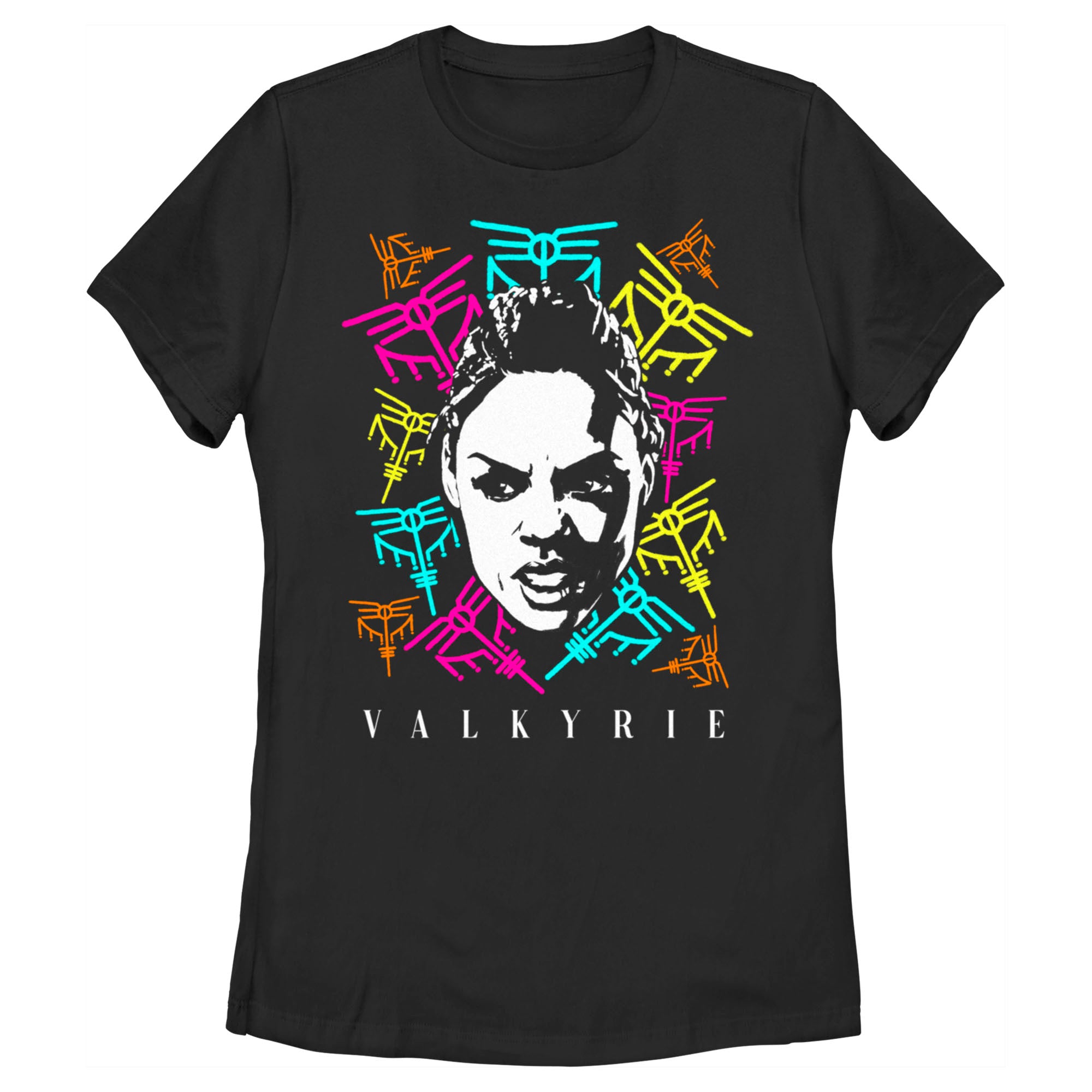 Women's Marvel Valkyrie Logos T-Shirt – Action Hero Wear llc